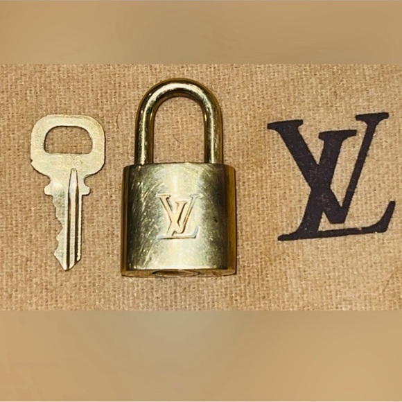 Louis Vuitton | Jewelry | New Gold Lv Authentic Lock And Key Each 34 Or ...